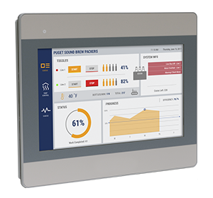 10" High-Resolution HMI with WiFi | www.dcitech.com