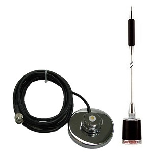 5dB 450-470 Mhz Mobile Antenna and Mag Mount Kit. TNC-Male Connector ...